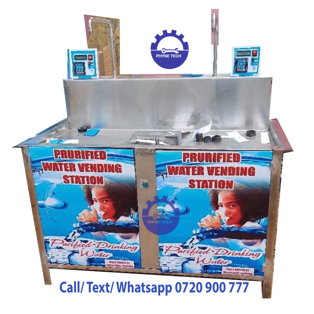 2 Taps Purified Drinking Water Refilling Station Machine